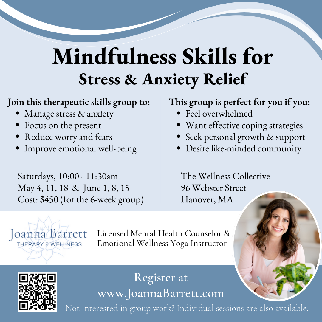 Learn Mindfulness Skills for Stress & Anxiety Relief Group Experience ...